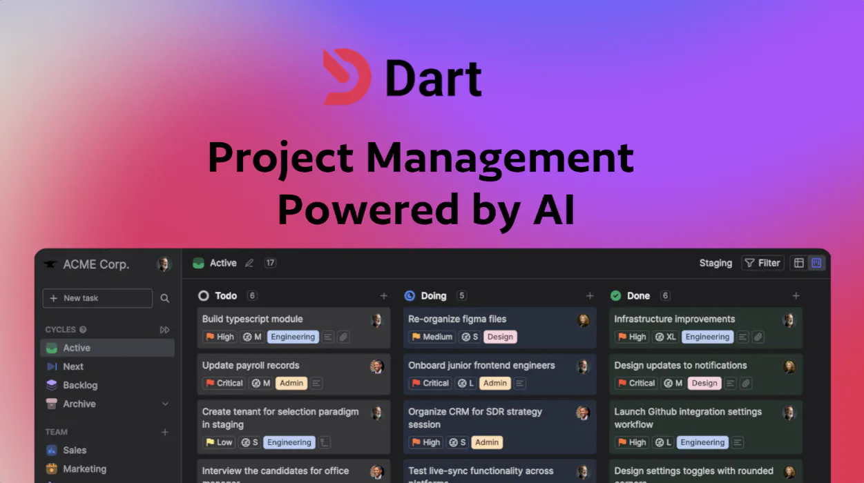 Dart - AI Yard - AI Tools
