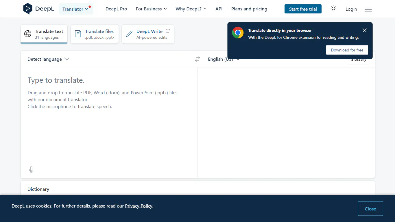 DeepL Translate - AI Yard - AI Tools