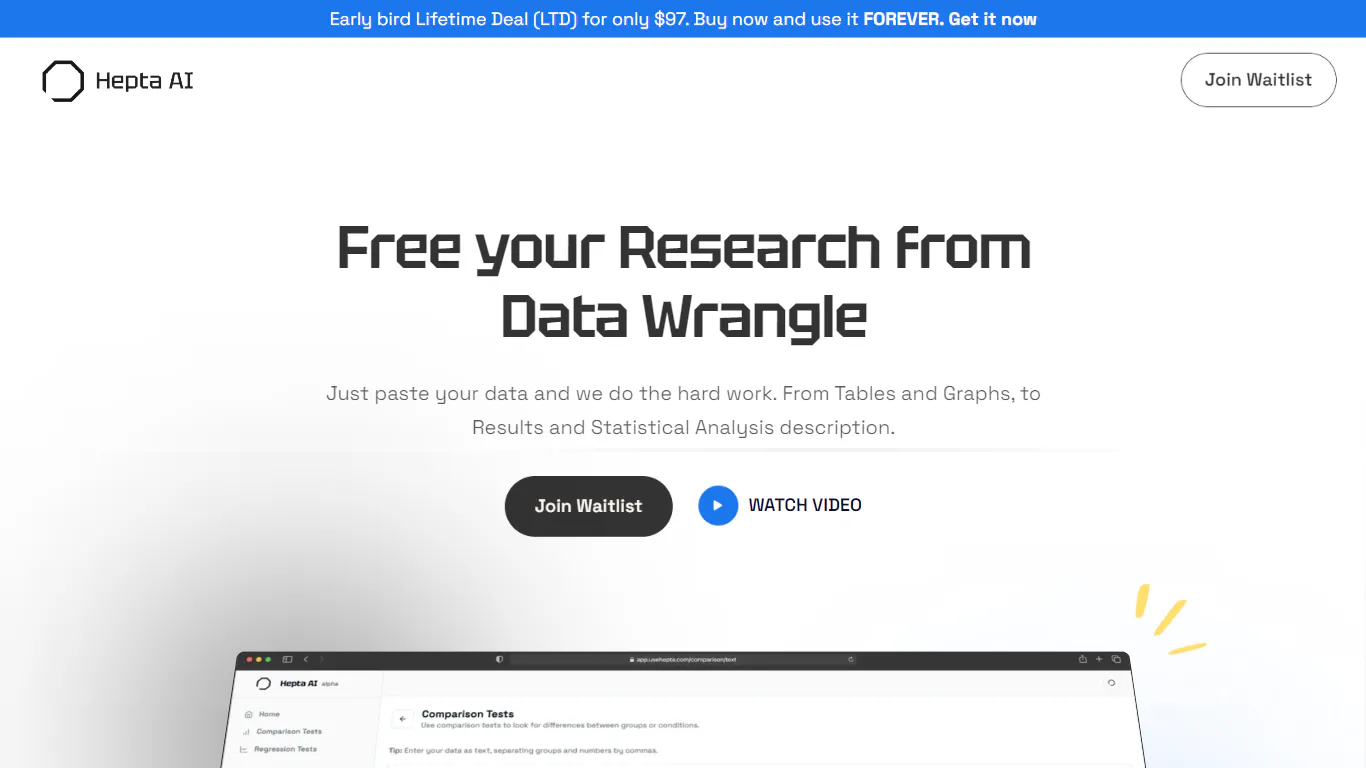 Hepta AI - AI Yard - AI Tools